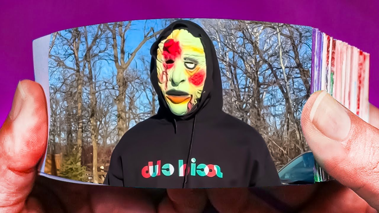 HORROR MOVIES - Luke Davidson. Funny Tiktok Flipbook Animation - YouTube