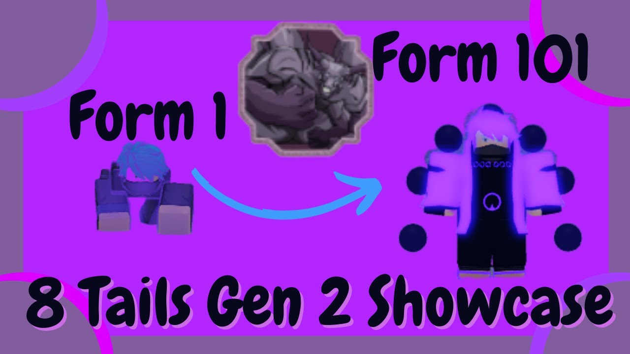 8 Tailed Spirit Gen 2 Showcase!(Shindo Life)Roblox. - YouTube
