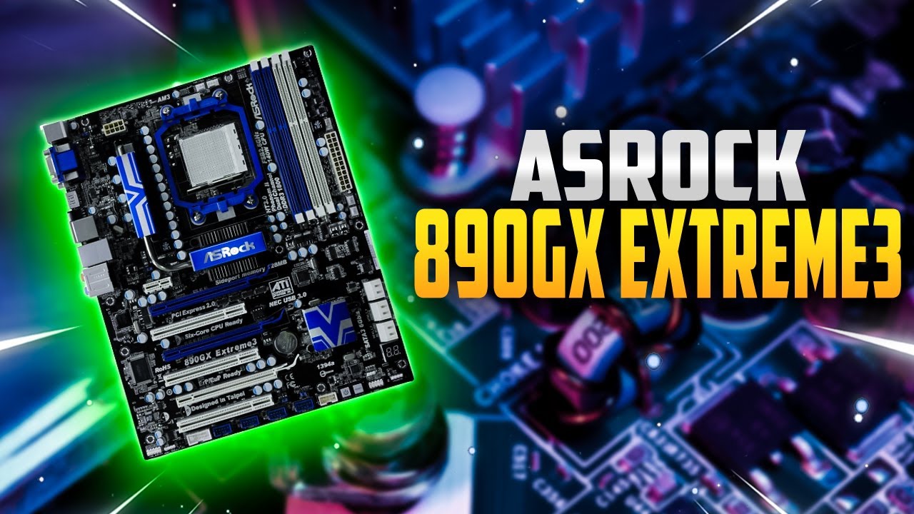 ASROCK 890GX Extreme3 - Short test - YouTube