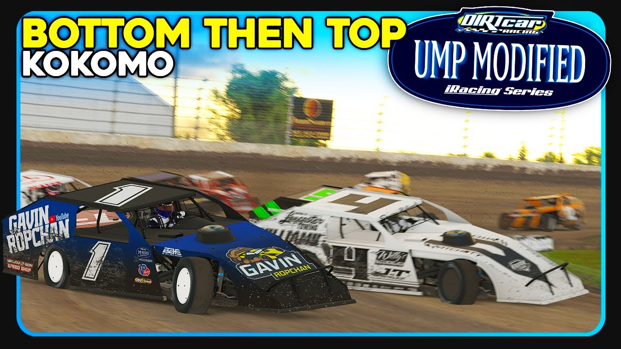 UMP Modified - Kokomo Speedway - iRacing Dirt - YouTube