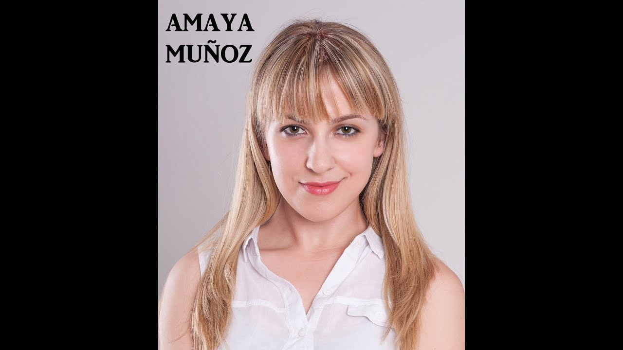 Videobook Amaya Muñoz - Actriz - YouTube