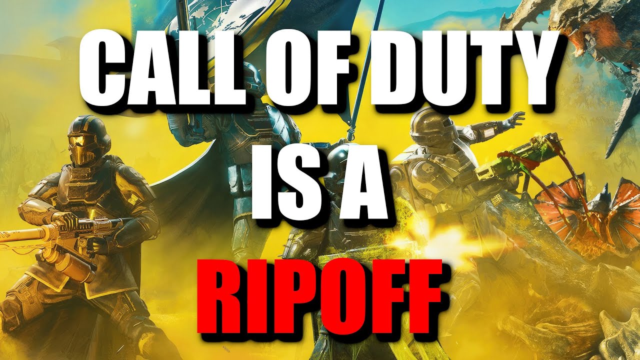 Helldivers 2 Proves Call oF Duty Is a RIPOFF - YouTube