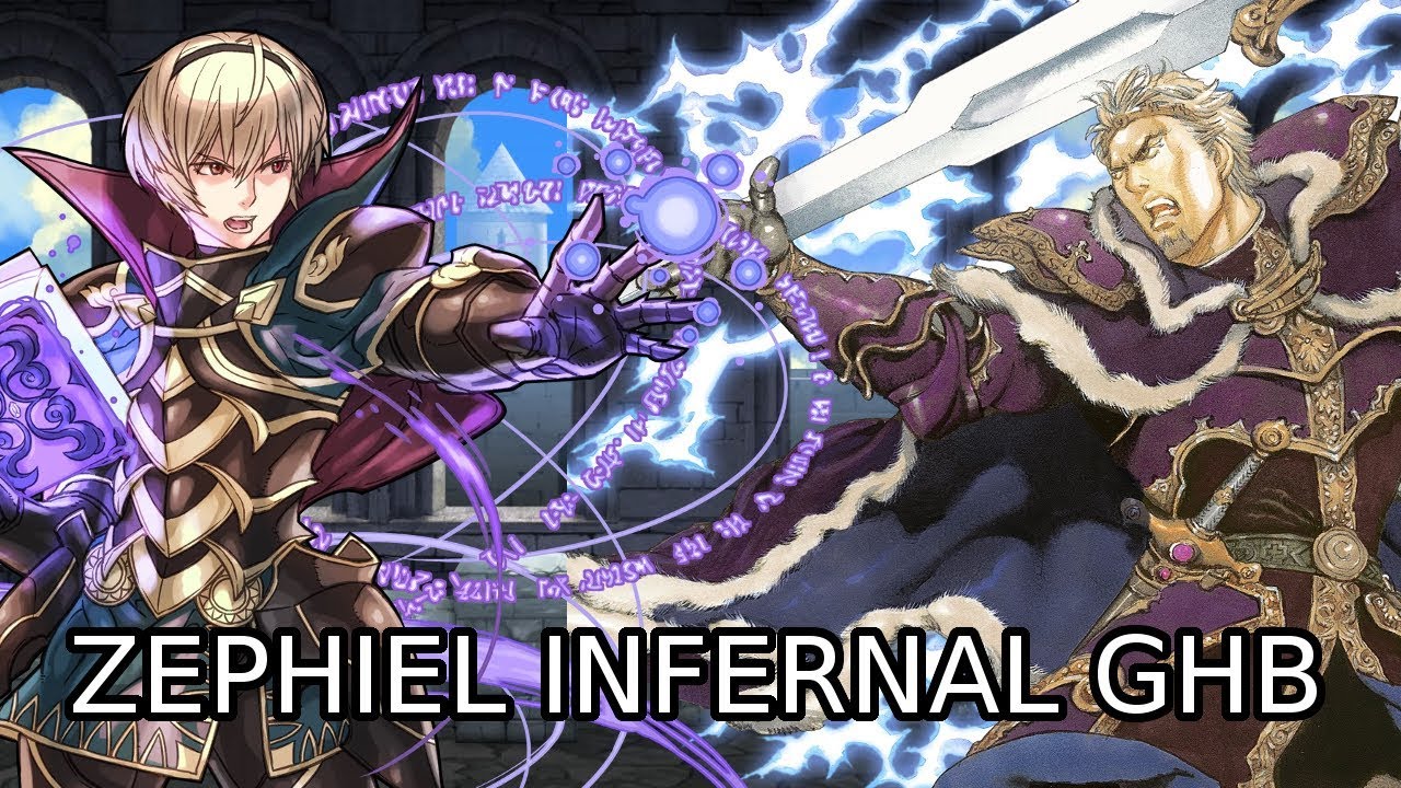 FE Heroes - Zephiel GHB Infernal with Mage Emblem! - YouTube