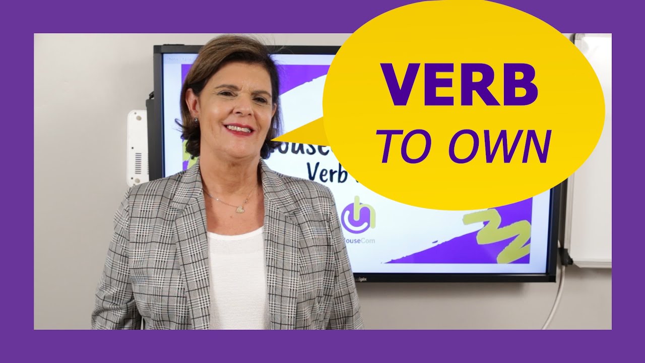 Verb to own!🤓 - YouTube