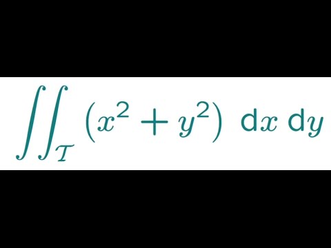 Integral doble mediante el teorema de Green-Riemann - YouTube