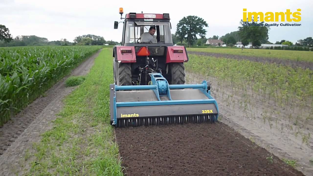 Imants 33SX spading machines by Sustainable machinery - YouTube