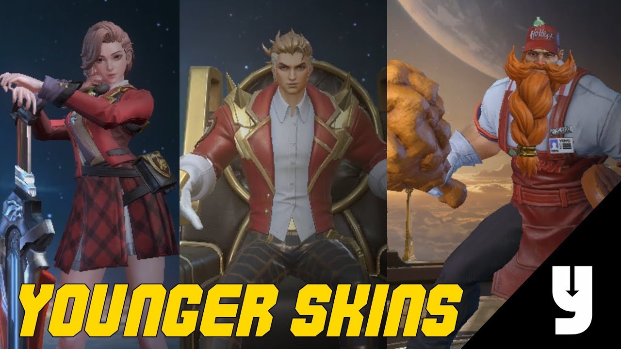 NEW SKINS: YOUNG GILDUR, ASTRID & ORMARR | Arena of Valor ...