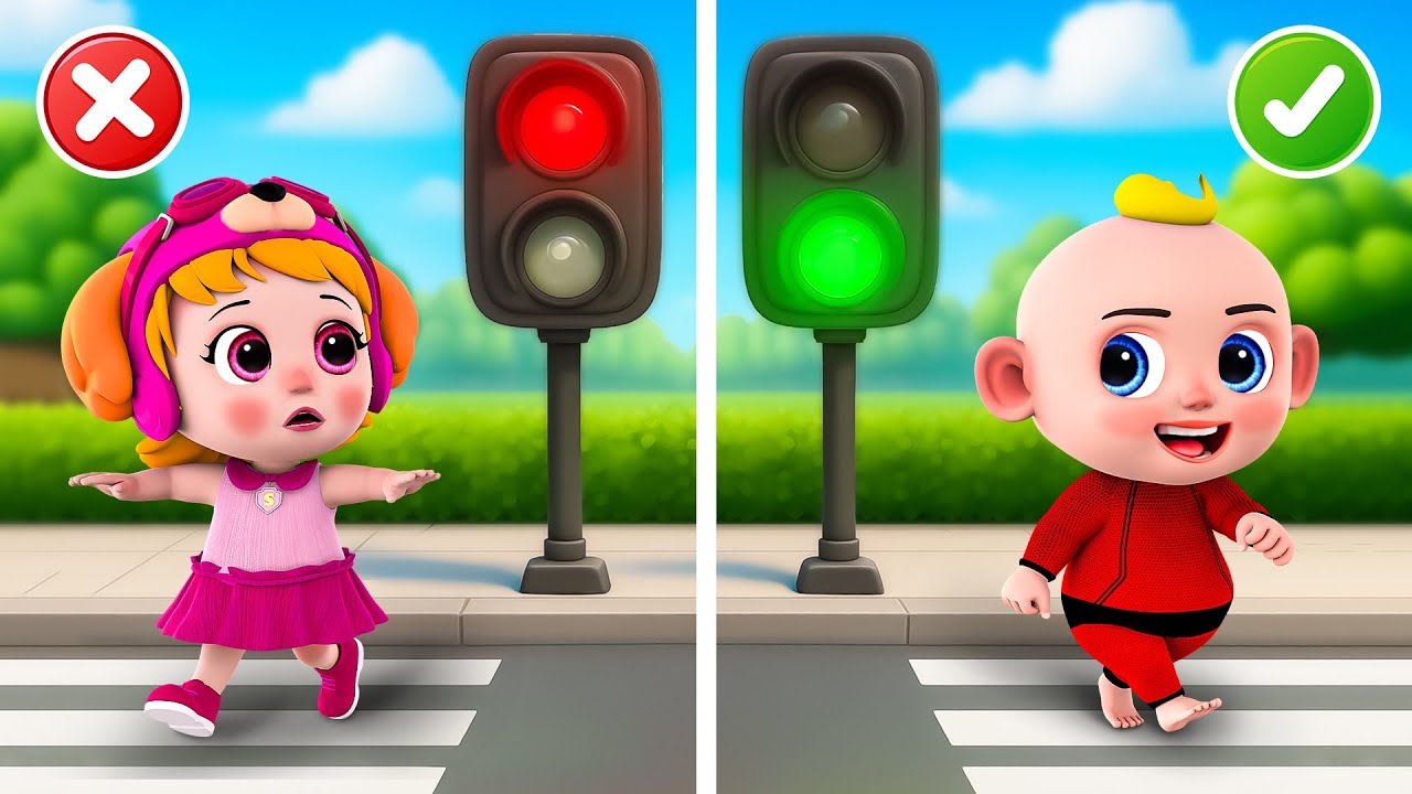 Traffic Safety Rules Song | Safety Rules | Learn Road Rules for Kids ...