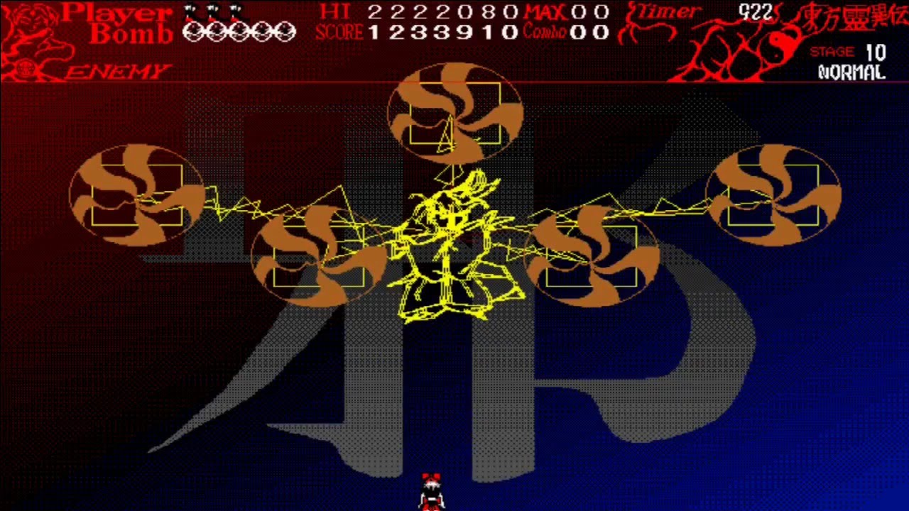 Touhou PC-98 Run - the Highly Responsive to Prayers - Stage 6-10 (Makai ...