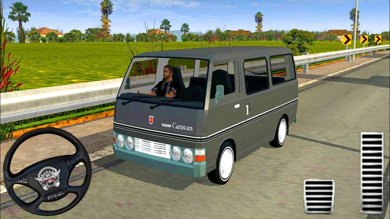 Nissan Caravan E20 Mini Bus Mod Driving - Bus Simulator Indonesia ...