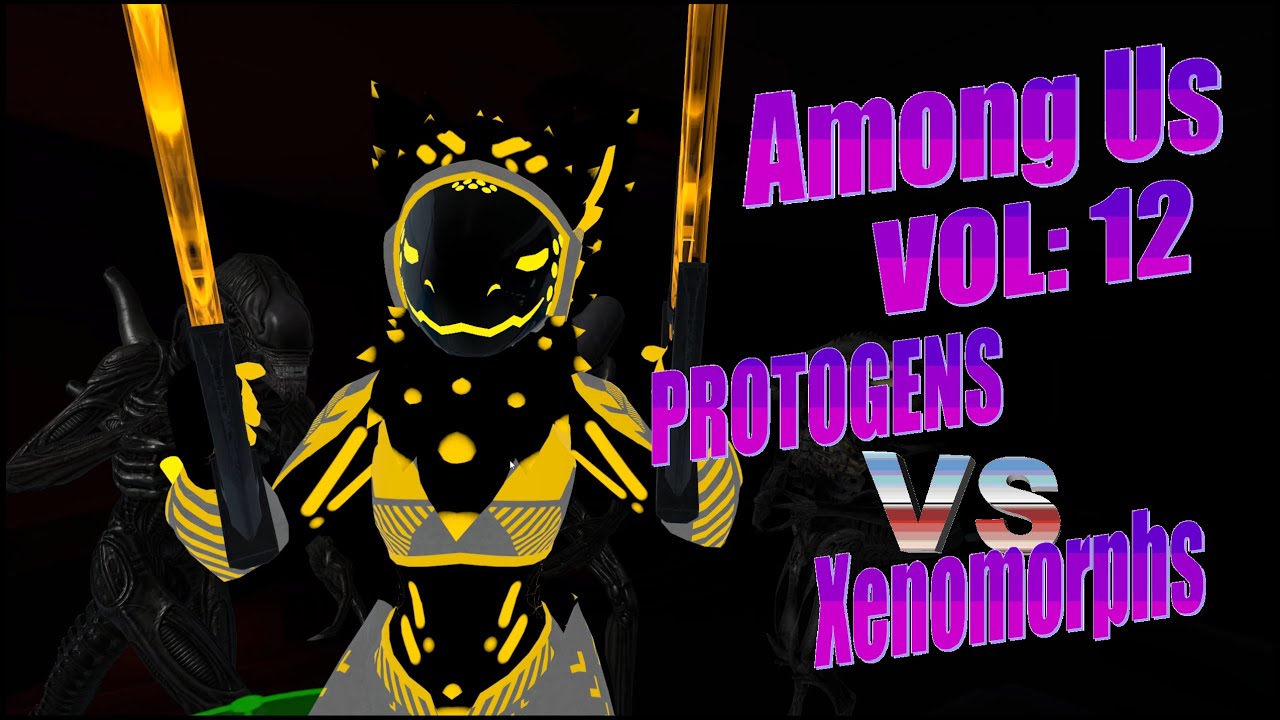 Among Us VRChat Vol 12: Xenomorphs on the Protogen Space Station - YouTube