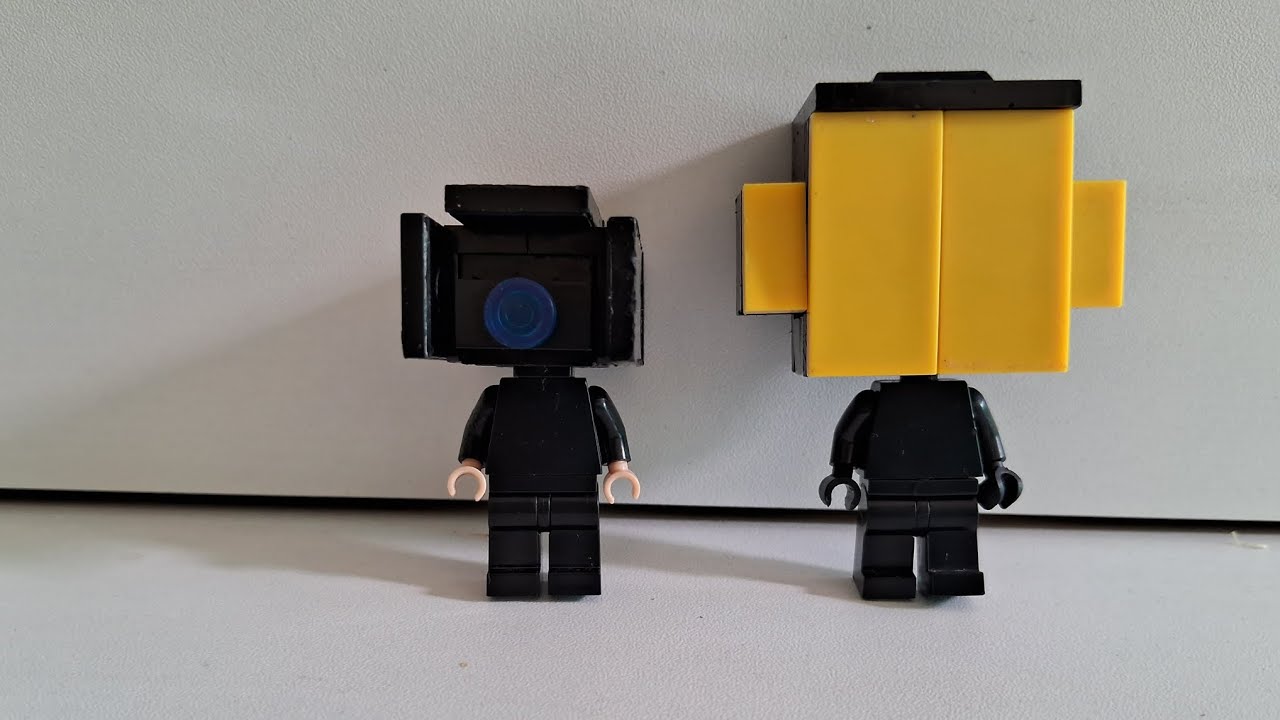 como fazer câmera man pluger de lego e titan upgrade tvman funkopop ...