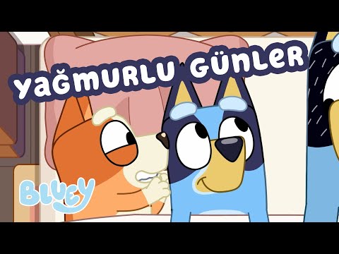 Bluey ile Yağmurlu Gün Oyunları | Rahat Anlar | Bluey Türkçe Resmi Kanal