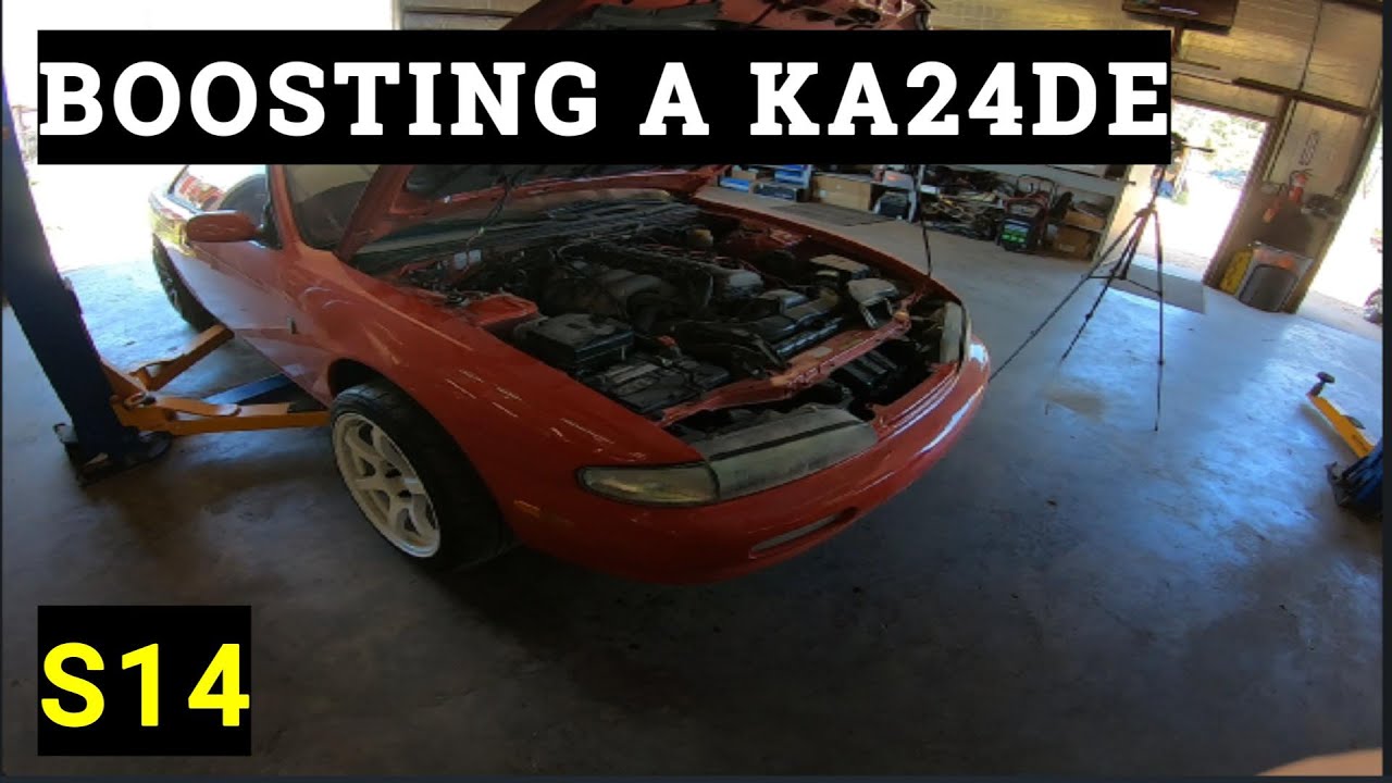 [S14 KA-T build] Engine removal 95 s14 240sx - YouTube