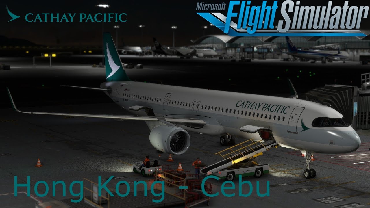 A321neo Cathay Pacific | Hong Kong (HKG) to Cebu (CEB) - YouTube