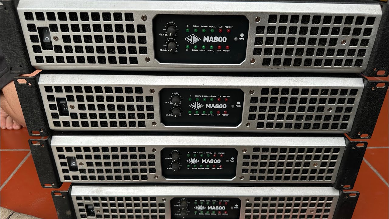 🛑 Cục Đẩy Công Xuất JD Polardio MA-800 Hàng Bãi - 800w/1k Chạy 24 Sò Bù ...