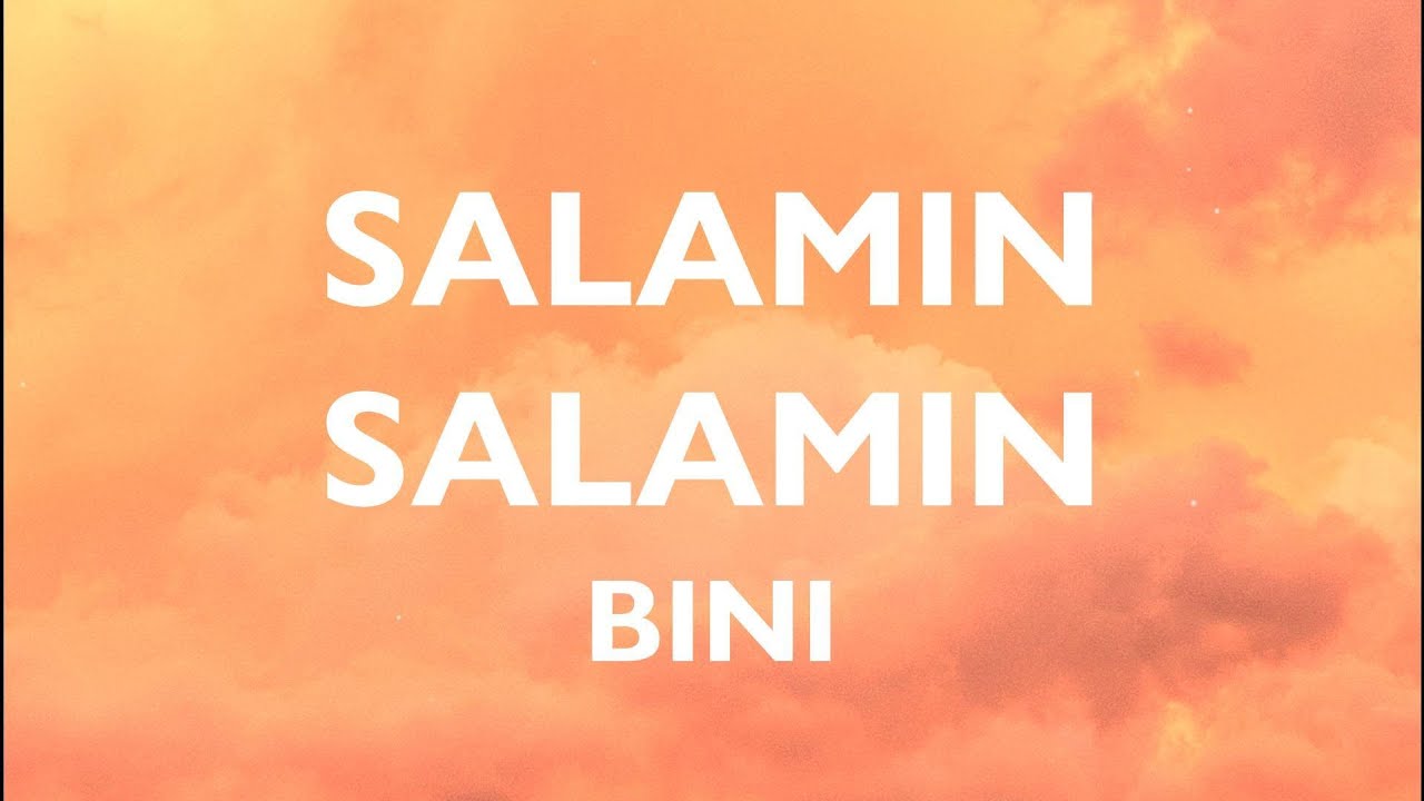 Salamin Salamin - BINI (Lyrics) | "Salamin, salamin sa dingding" - YouTube