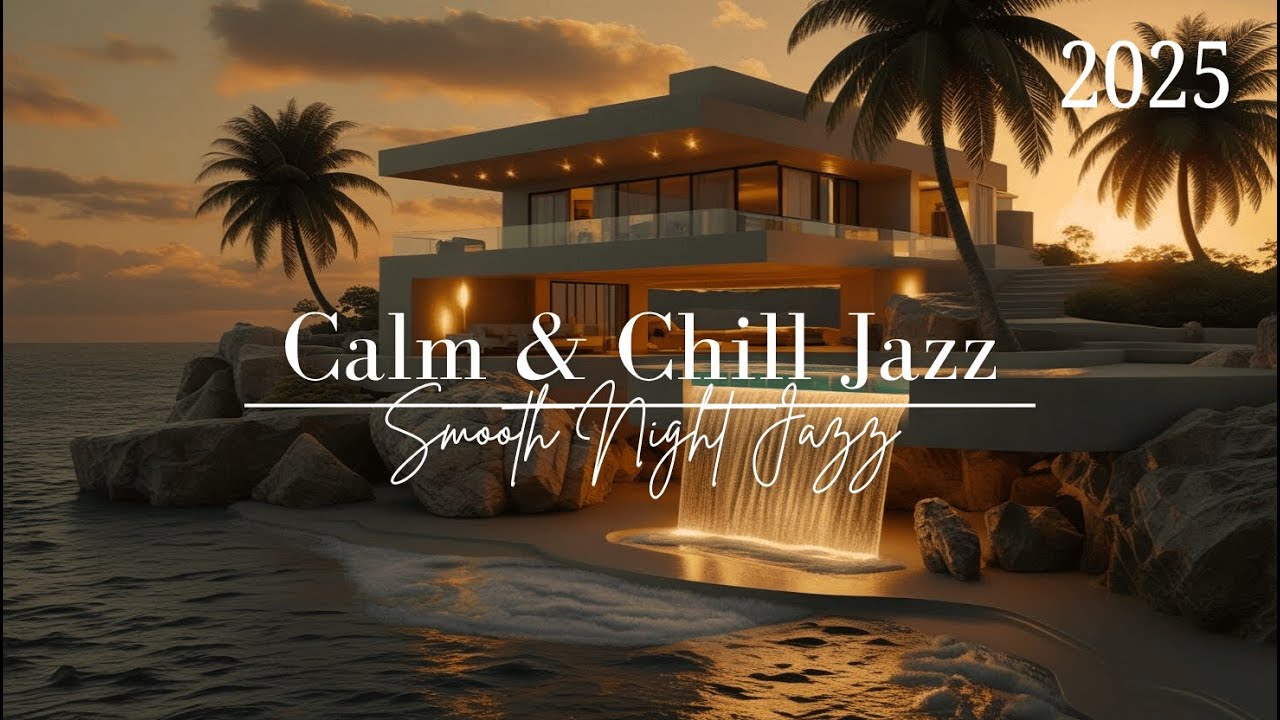 🌙 Smooth Night Jazz - ‍🎧 Relax Yourself and Lay down while Enjoying ...