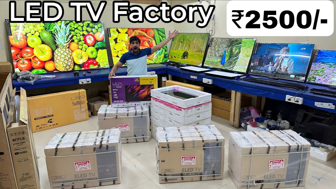 LED TV factory in Delhi NCR | TV factory noida | LED TV manufacturer in ...