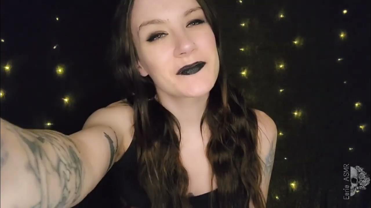 ASMR Roleplay Goth Girlfriend Helps You Fall Asleep - YouTube