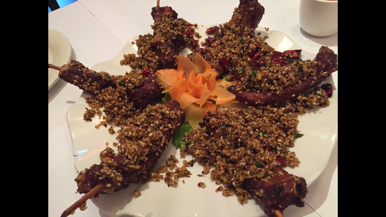Chinese Spicy Garlic Roasted Ribs - New York City - YouTube