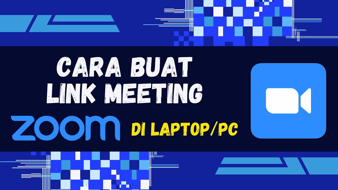 Cara Membuat Link Zoom Meeting di Laptop atau Komputer - YouTube