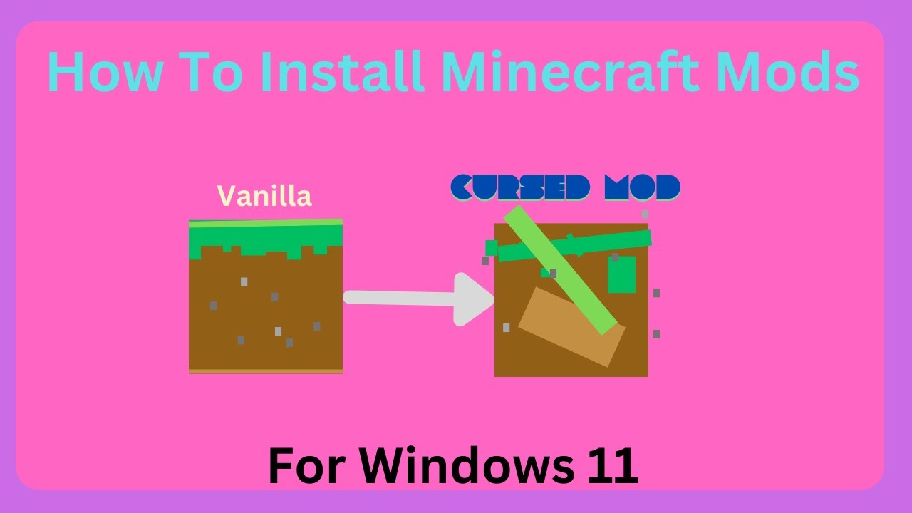 How to install Minecraft mods for Java - [Windows 11] - YouTube