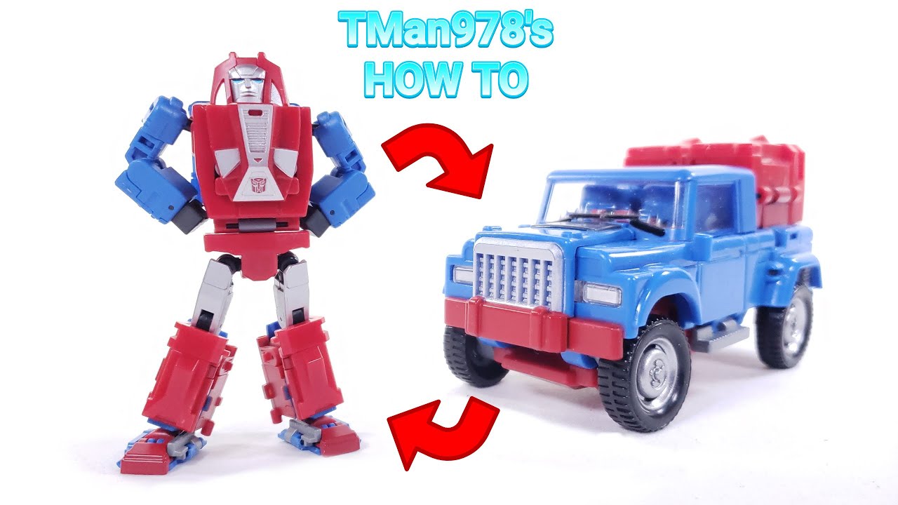 TMan978's HOW TO Transform Badcube Grump To Truck and Robot Mode - YouTube