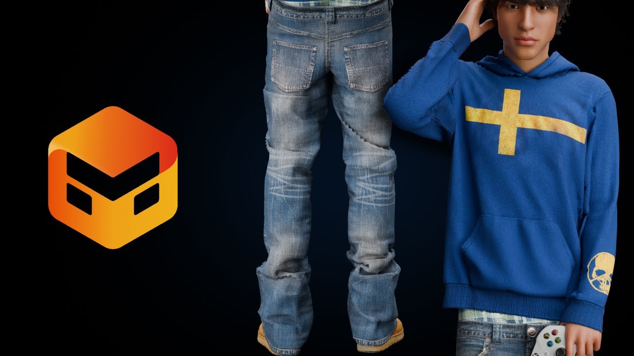 Making a 3D Outfit in Marvelous Designer┃Full Process - YouTube