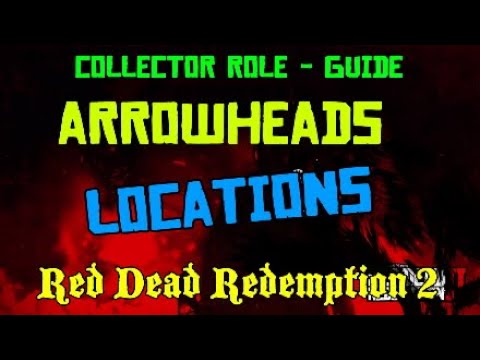 Arrowheads Locations Red Dead Online Collector Role| How to find ...
