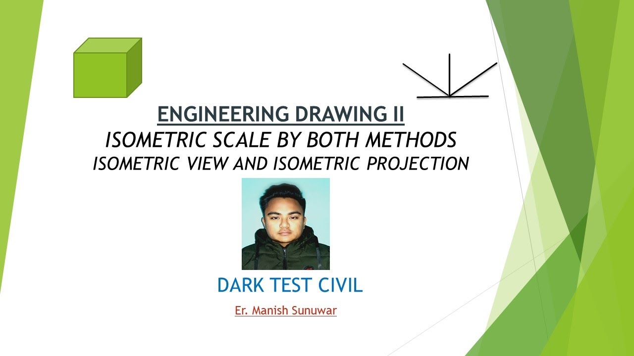 Engineering Dwg Isometric scale, Isometric Length in view and ...