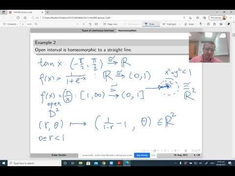 MH3600 Lecture 3 part 1: homeomorphism - YouTube