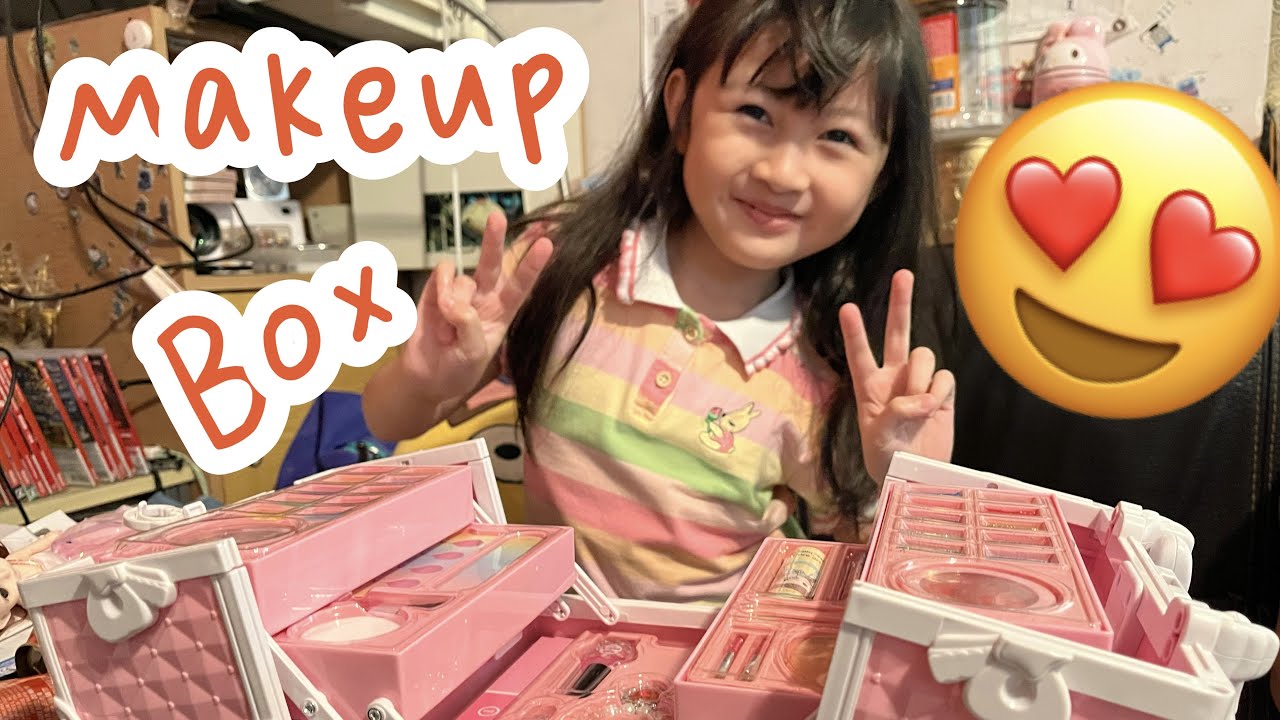 Unboxing a Makeup box | Kids | beautiful - YouTube