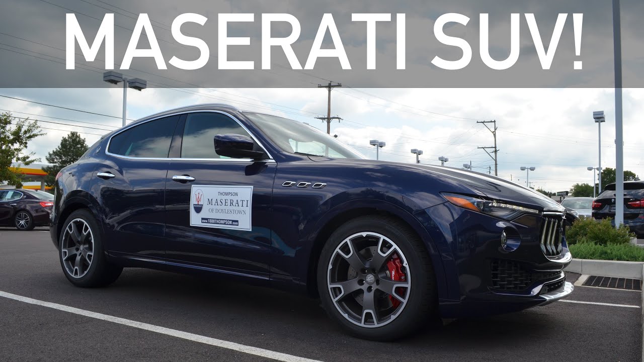 2017 Maserati Levante S Q4 In-Depth Review & Drive!!! - YouTube