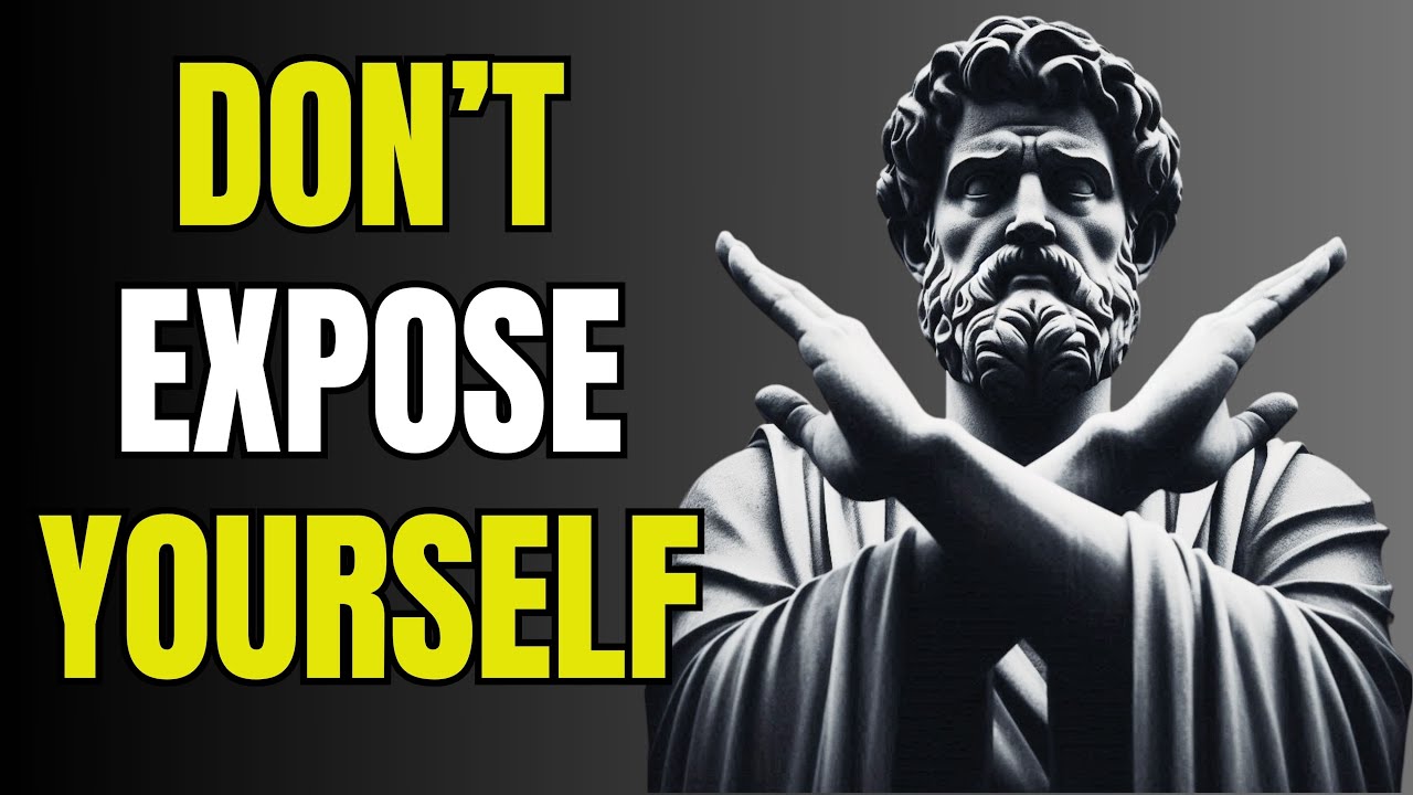 Never Expose Yourself - Stoic Lessons on Self-Containment | Stoicism ...