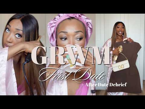 3in1 GRWM FOR A FIRST DATE+ AFTER DATE DEBRIEF | ClaudeBeauty