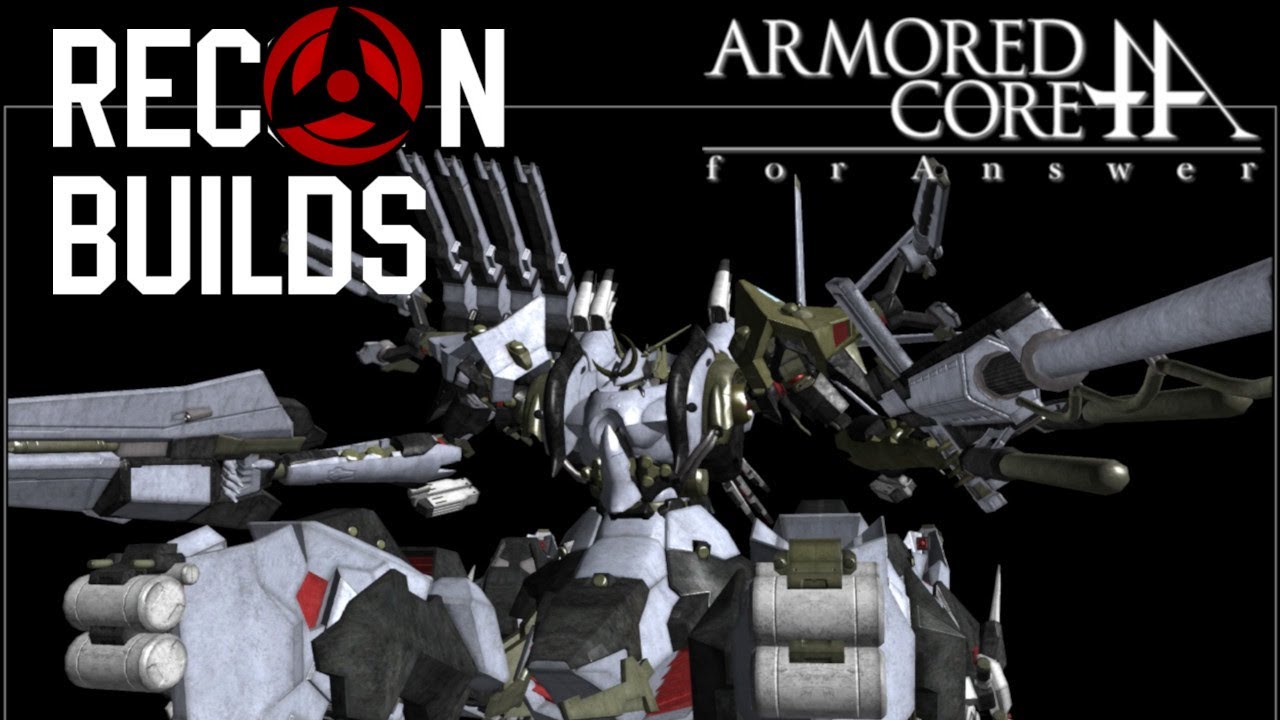 [Armored Core For Answer] The Anti-ECM Tetra vs Red Rum (and Starka ...
