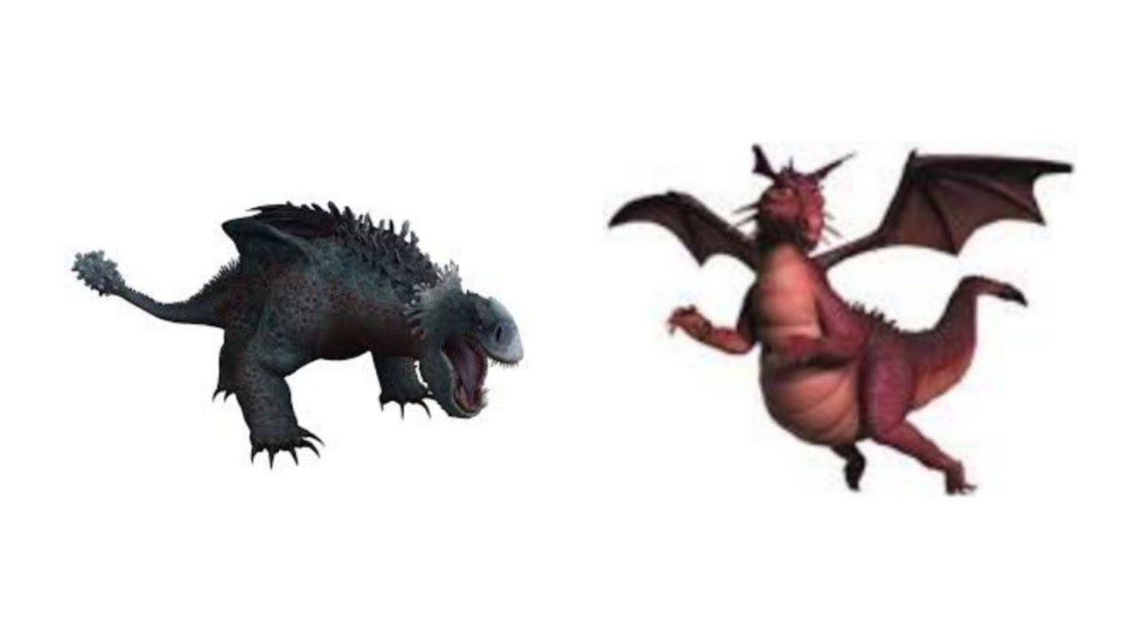 Red Death vs Shrek Dragon - YouTube