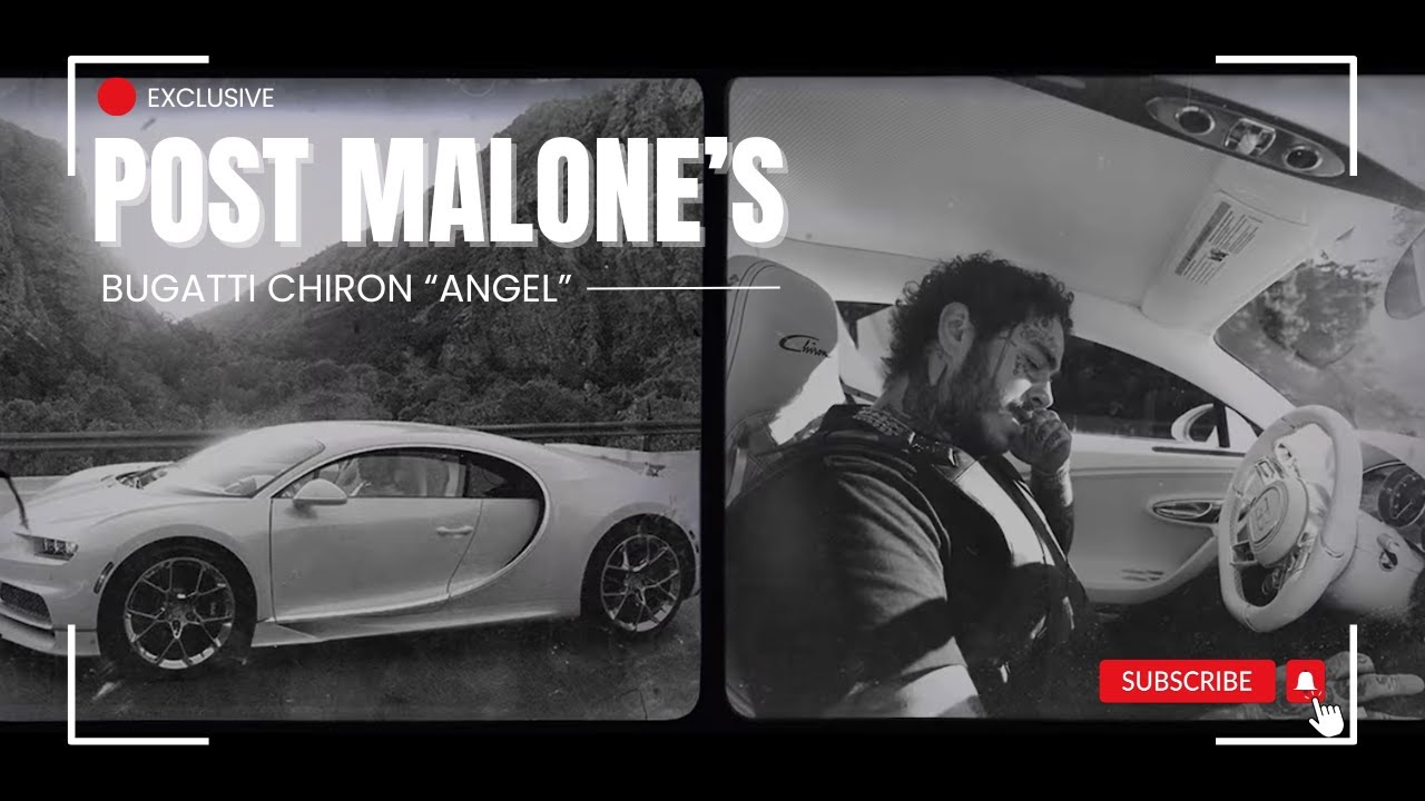Post Malone's Epic White on White Bugatti Chiron: A Showcase - YouTube