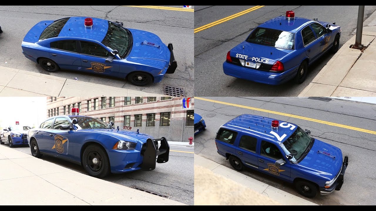 Different / verschienede MICHIGAN STATE POLICE / MSP - Patrol Cars ...
