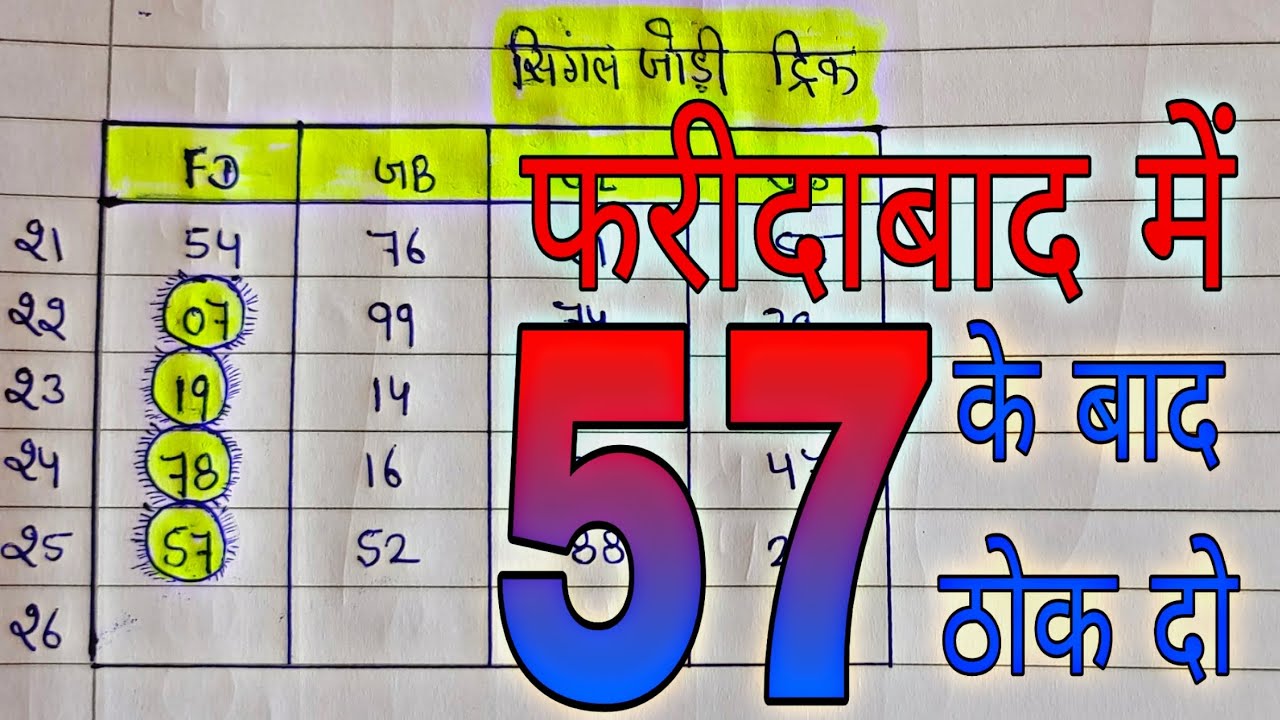 26 April 2023||satta trick|| Satta king||Single jodi trick||Satta king ...