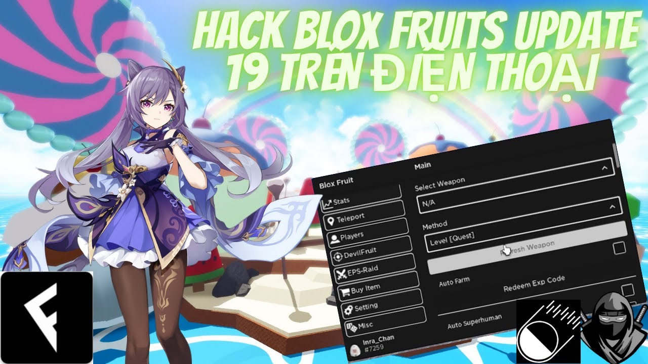 Cách Hack Blox Fruits 19 Trên Điện Thoại [ MUKURO HUB ] (AUTO FARM ...