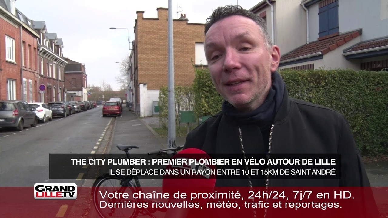 The City Plumber, un plombier qui intervient à vélo! - YouTube