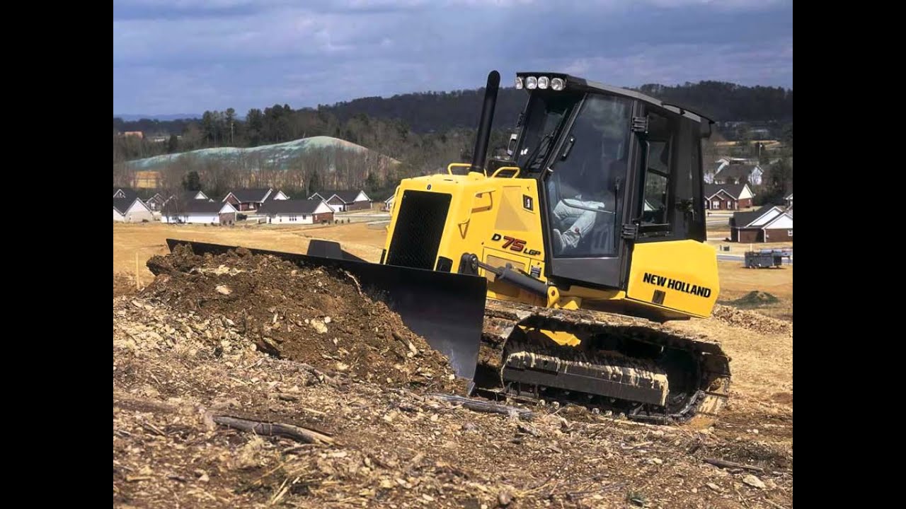 New Holland D75 - YouTube