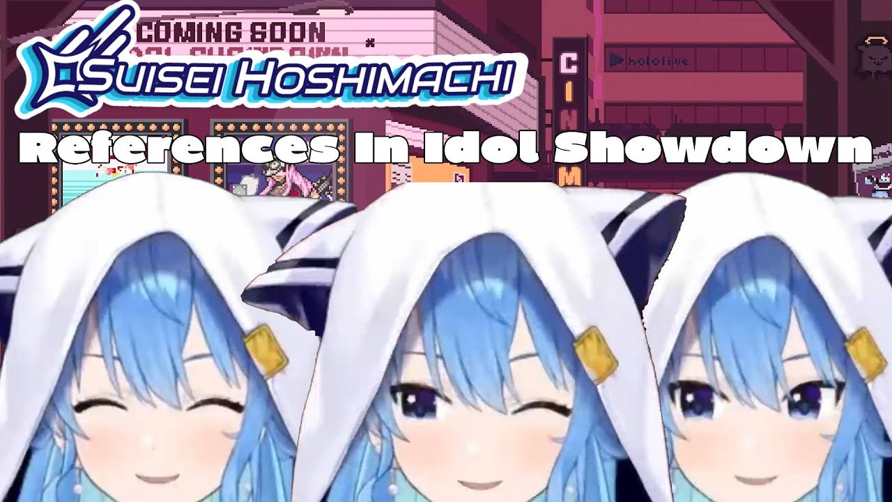 Hoshimachi Suisei References In Idol Showdown - YouTube