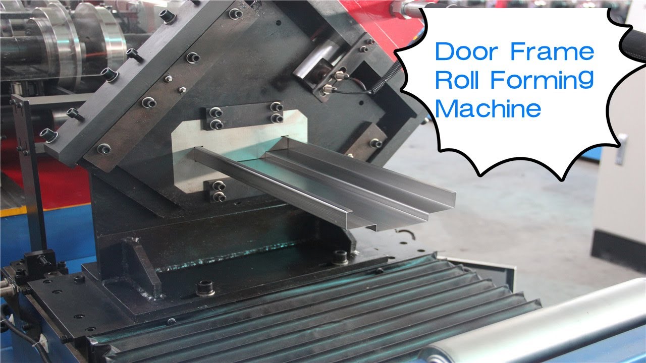 Factory testing for Door Frame Roll Forming Machine - Formetal ...