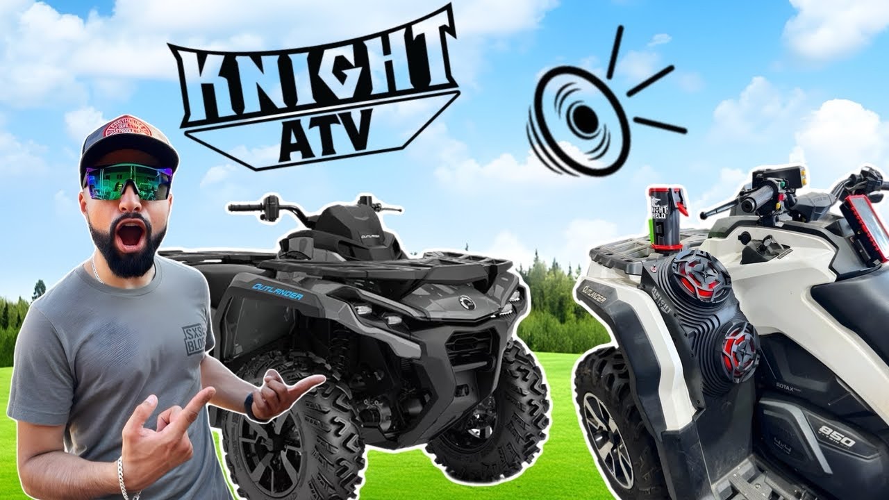 MY FOUR-WHEELER GETS INSANELY LOUD SOUND SYSTEM! - YouTube