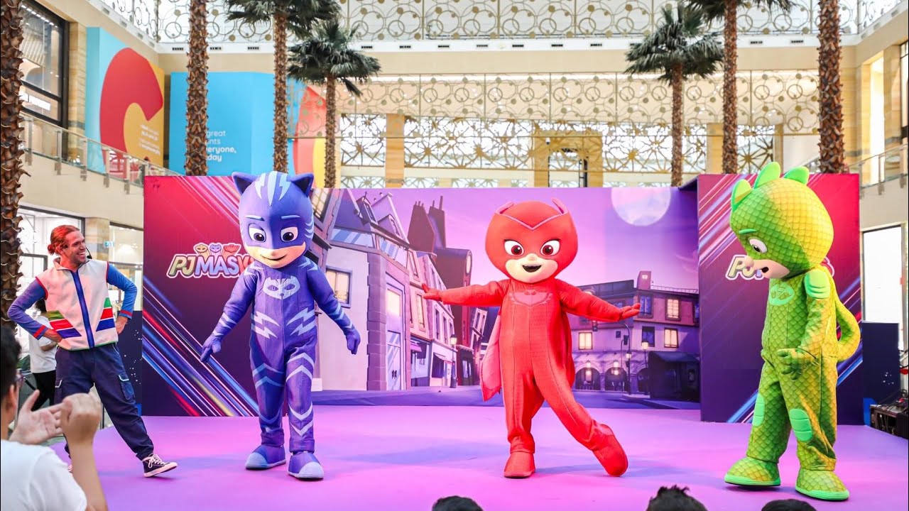 PJ Masks Live Show | Catboy | Owlette | Gekko | City Centre Mirdif ...