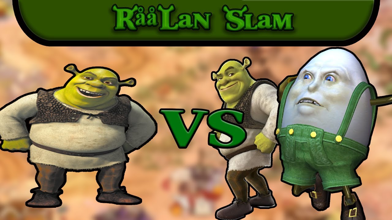 RååLan Slam - WR 1 - ShrexoBert (Shrek) vs HumptyTrumpty (Humpty Dumpty ...