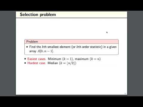 16 Decrease and conquer - YouTube